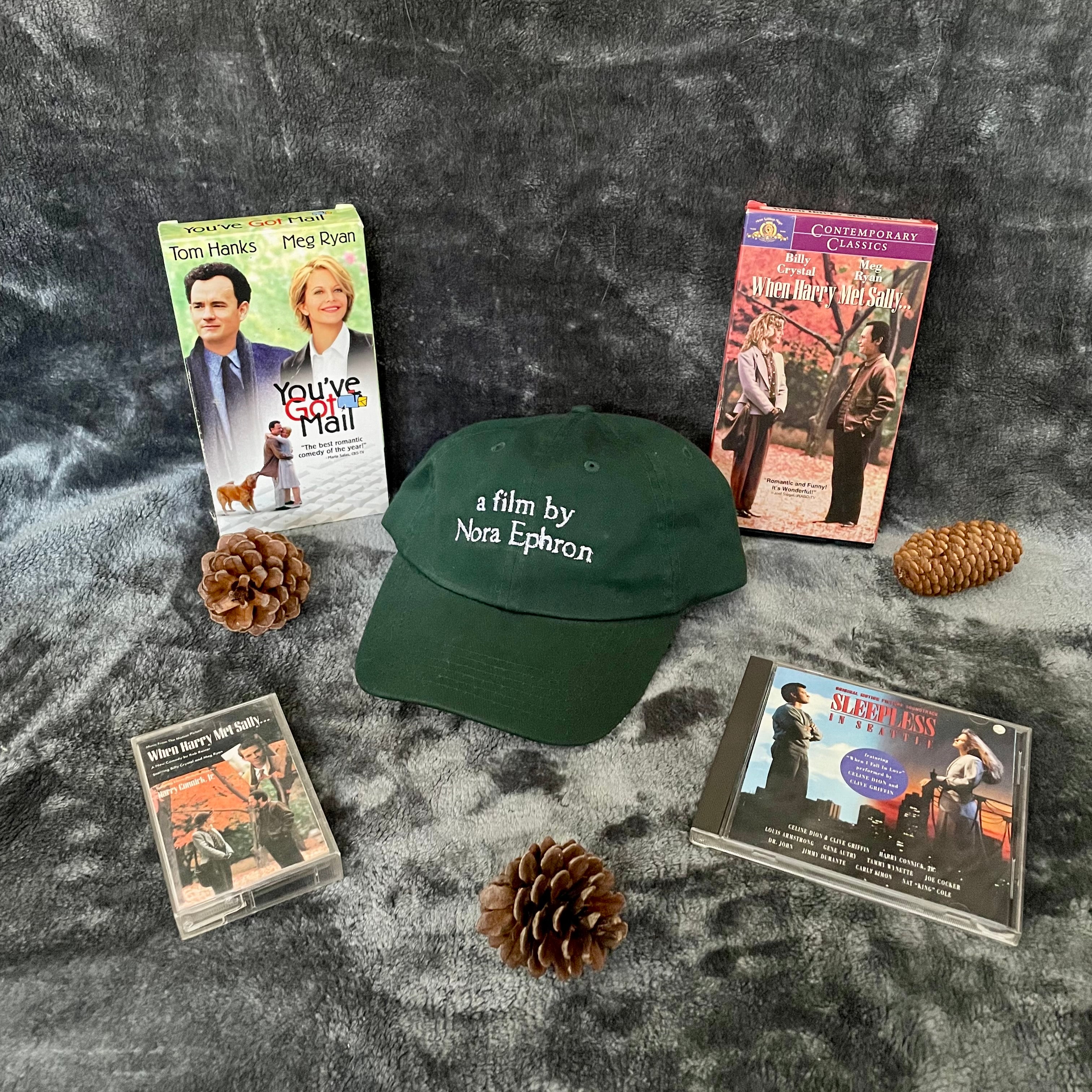 A Film By Nora Ephron Embroidered Dad Cap – Pop Girl Co.